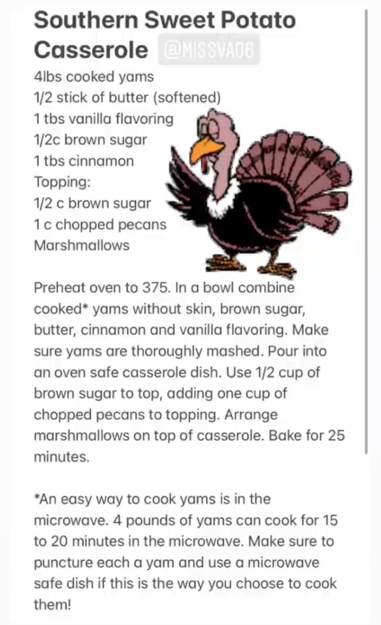 Cooking with Krystle: Original Recipes – The Virginia Hype Girl ...